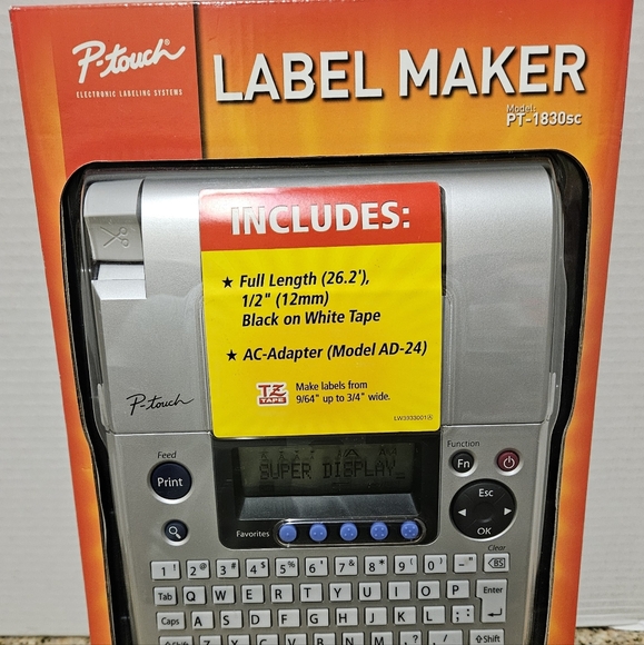 Brother | Office | Brother P Touch Label Maker Model Pt83sc | Poshmark